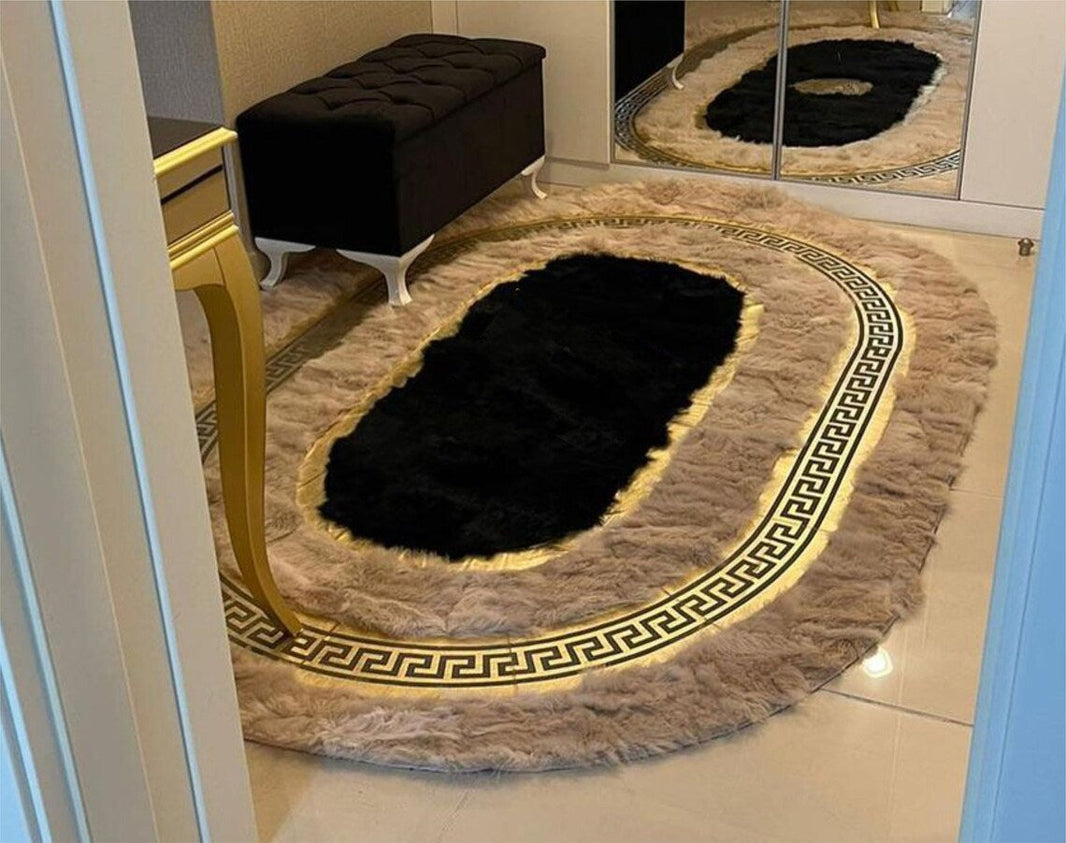 Luxury Handmade Natural Fur Rugs | Sheepskin, Cowhide, Goat, Rabbit ...
