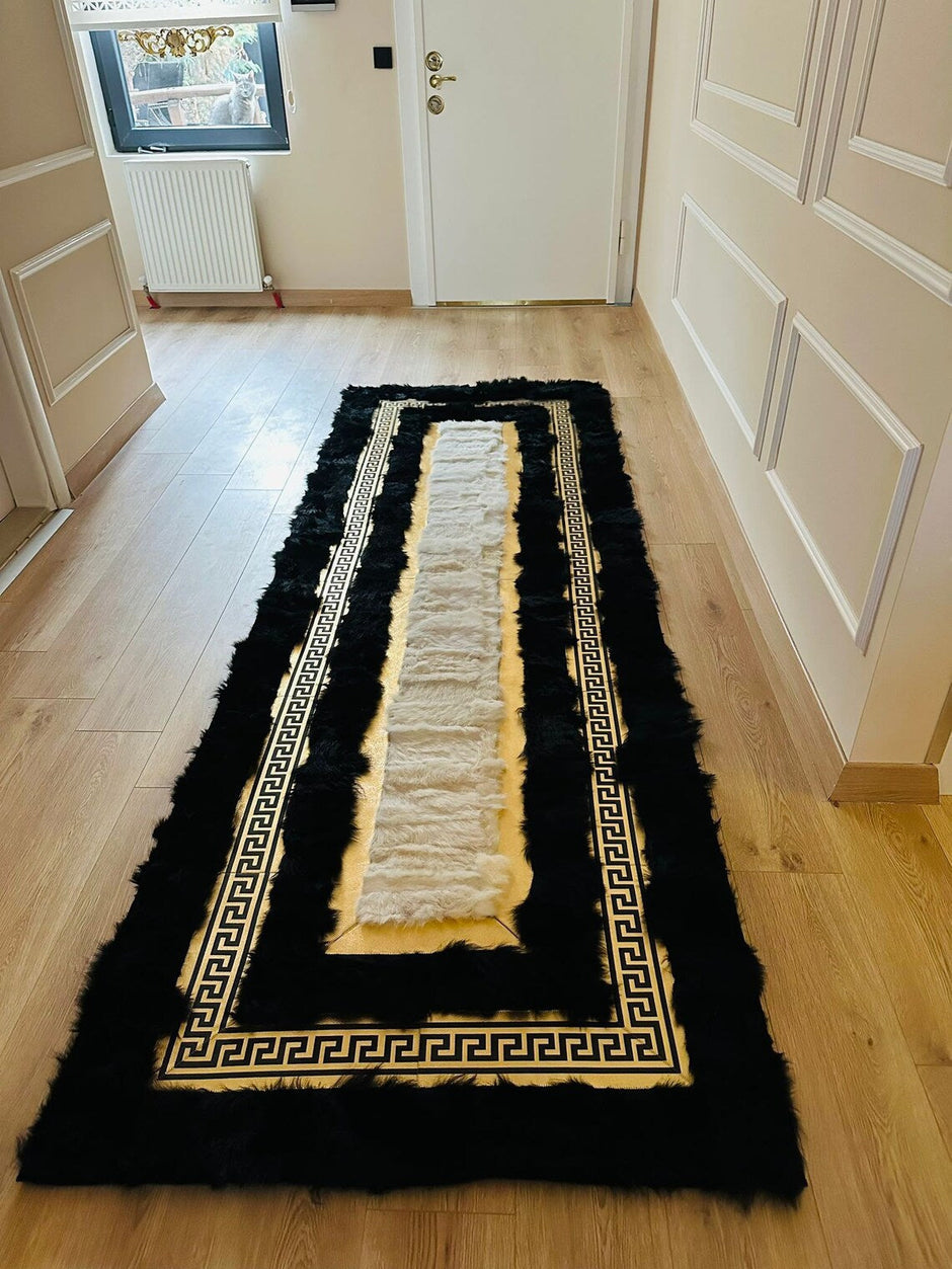 Luxury Handmade Natural Fur Rugs | Sheepskin, Cowhide, Goat, Rabbit ...