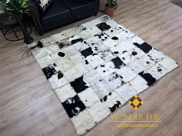 Luxury Handmade Natural Fur Rugs | Sheepskin, Cowhide, Goat, Rabbit ...
